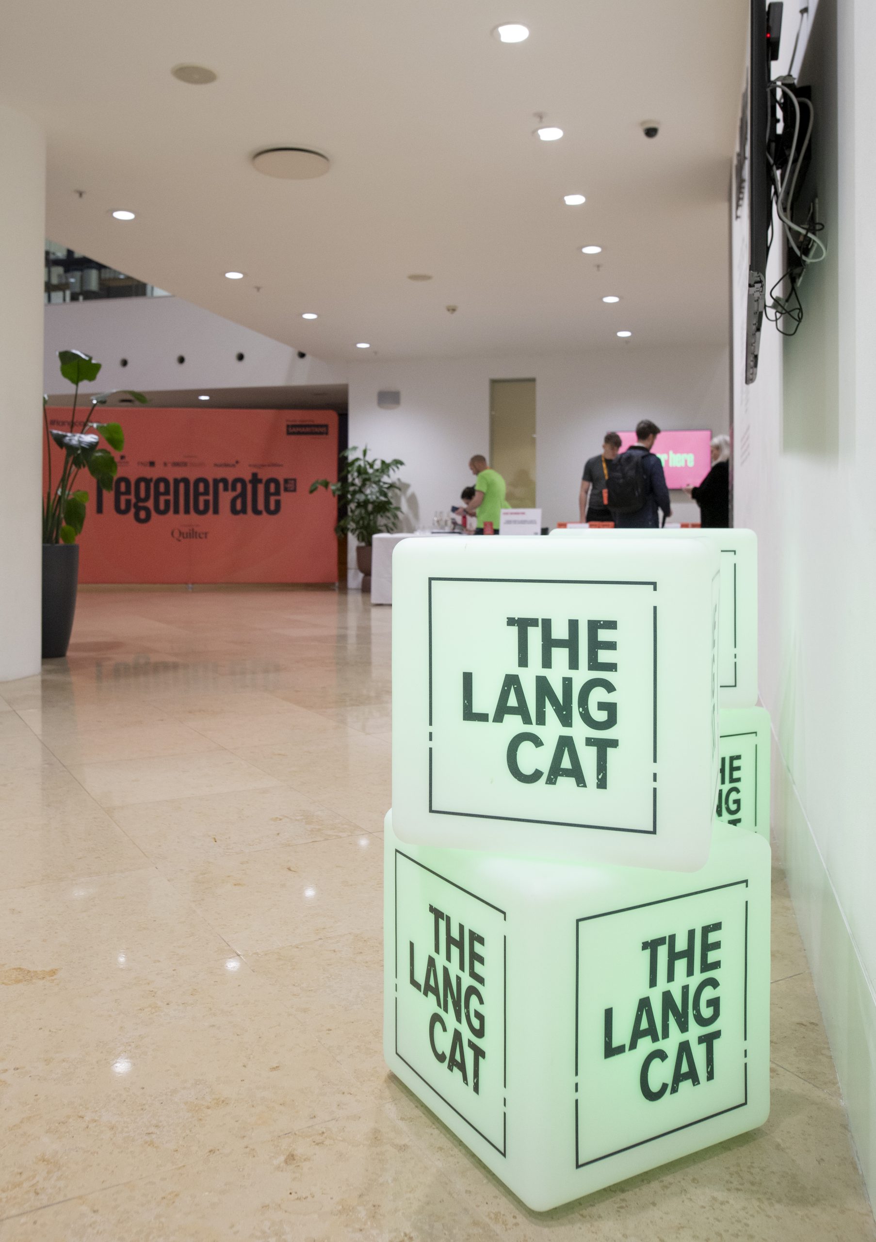So. That was #langcatlive REGENERATE - The Lang Cat