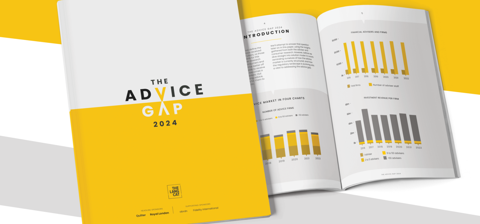 The Advice Gap 2024 - The Lang Cat